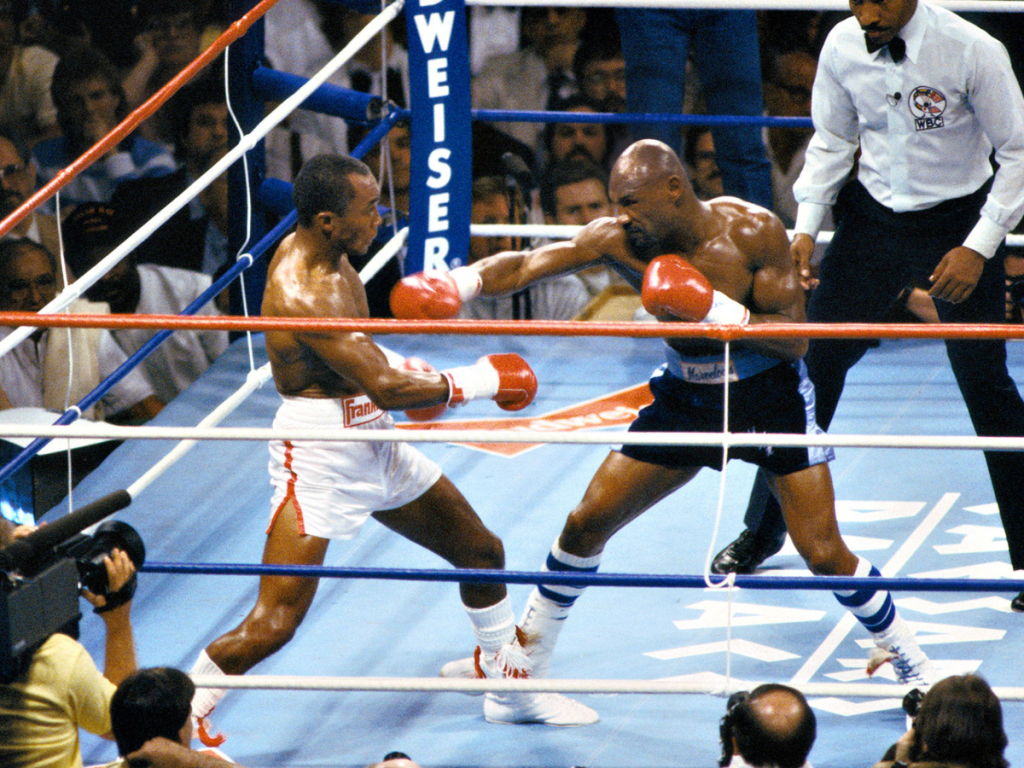 Marvin Hagler libró última batalla ante Ray Leonard - Líder en deportes